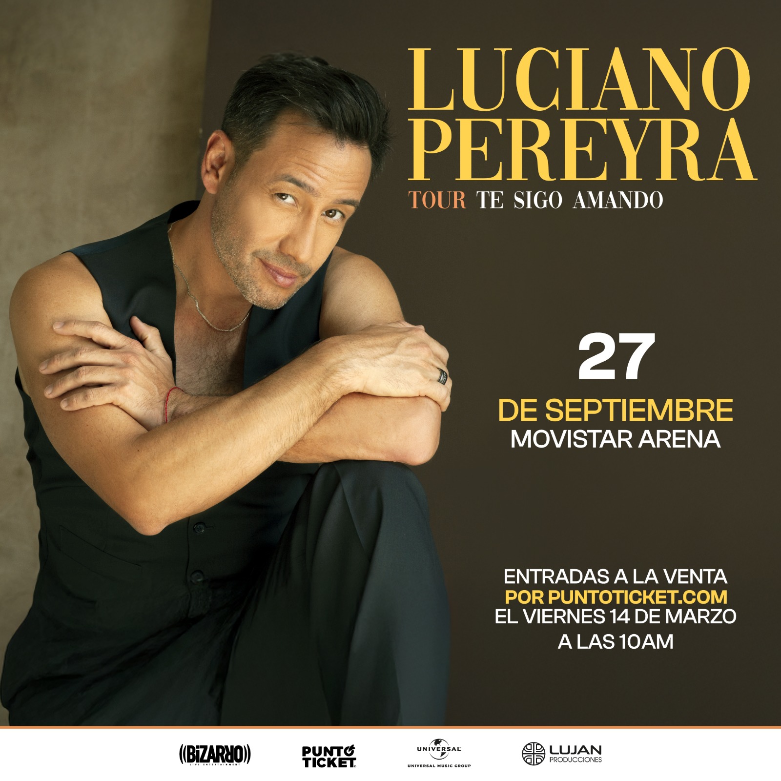 Luciano Pereyra anuncia espectacular regreso a Chile en septiembre para presentar su tour “Te ...